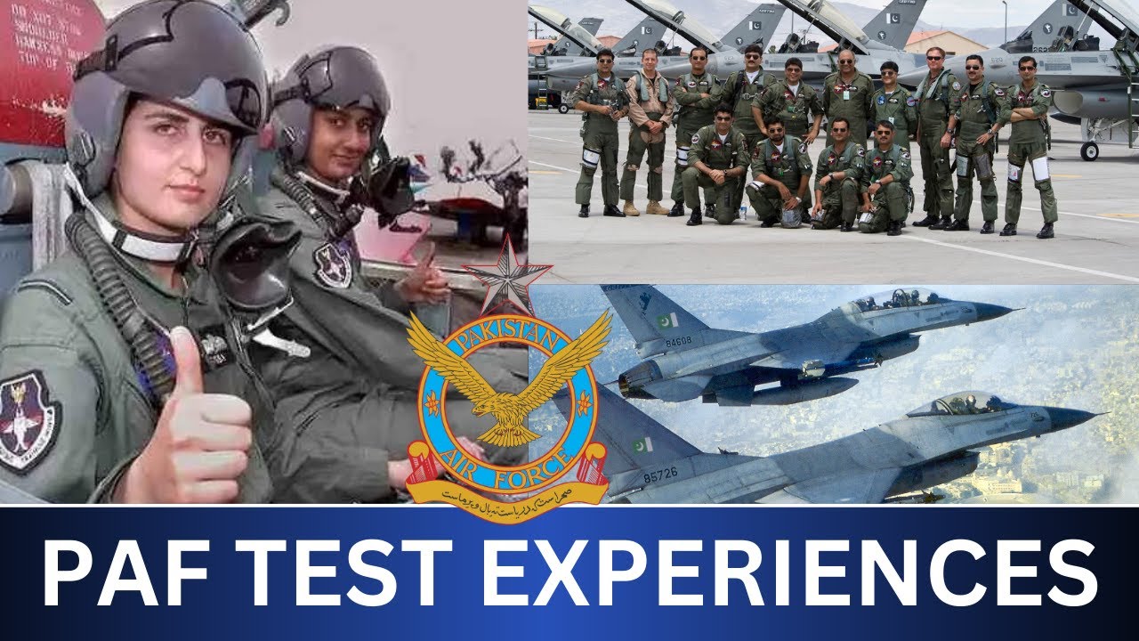GDP, CAE, A&SD and Logistics PAF Test Experiences 2024 - YouTube