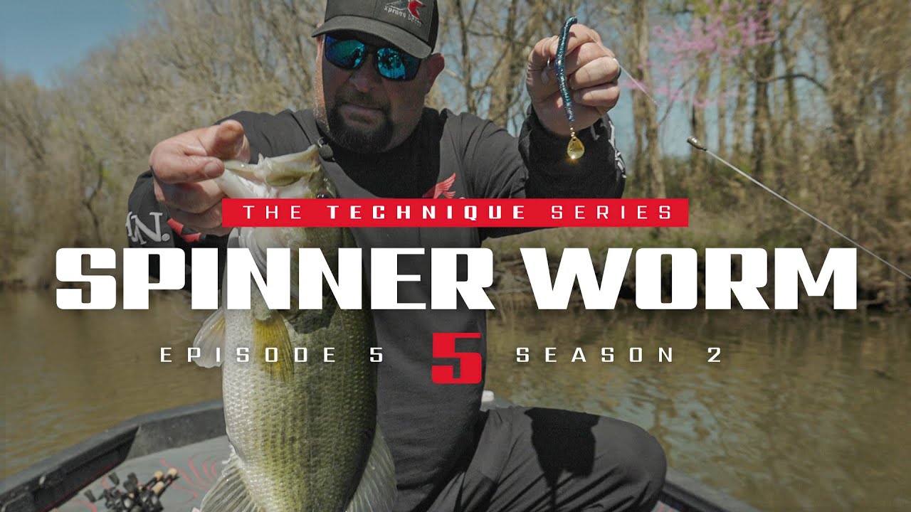 Catch PRE SPAWN & SPAWNING Bass in DIRTY Water! (The Spinner Worm ft ...