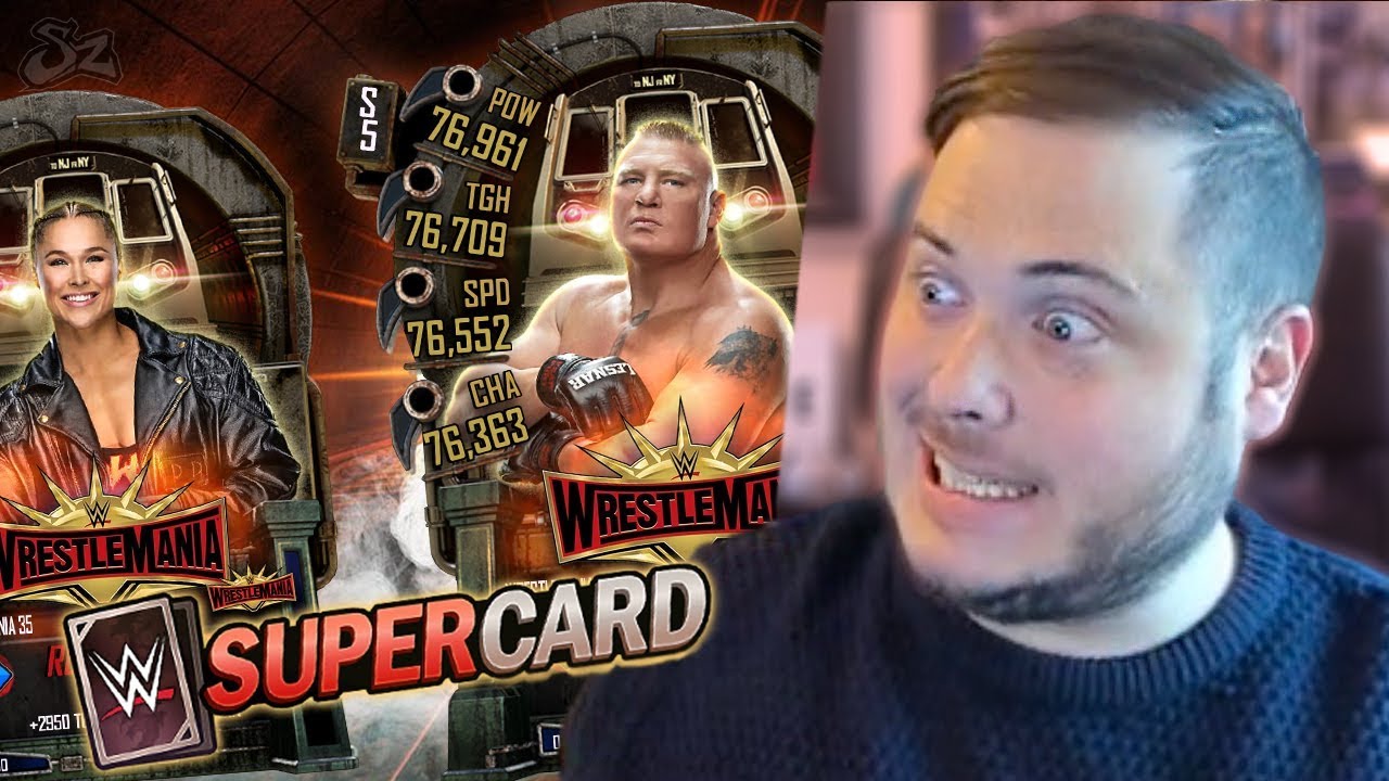 WRESTLEMANIA 35 COMES TO WWE SuperCard!! Exclusive Reveals and New ...