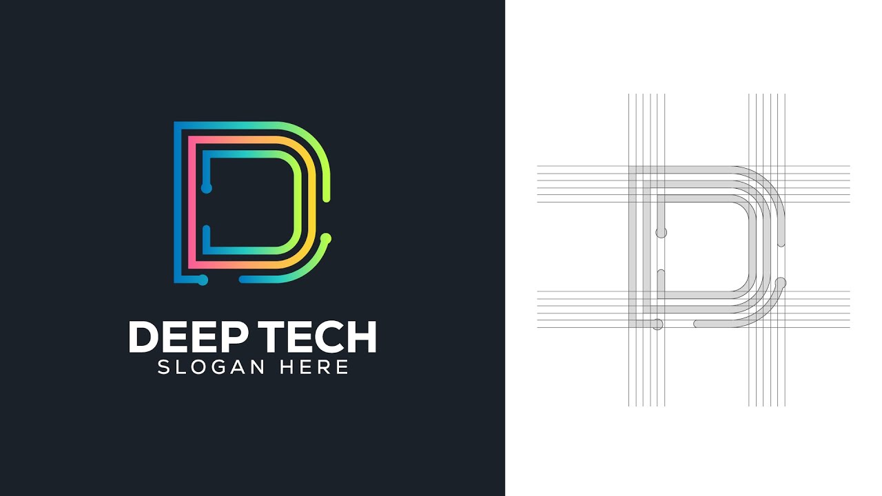 Professional Logo Design - Adobe Illustrator CC 2019 - YouTube