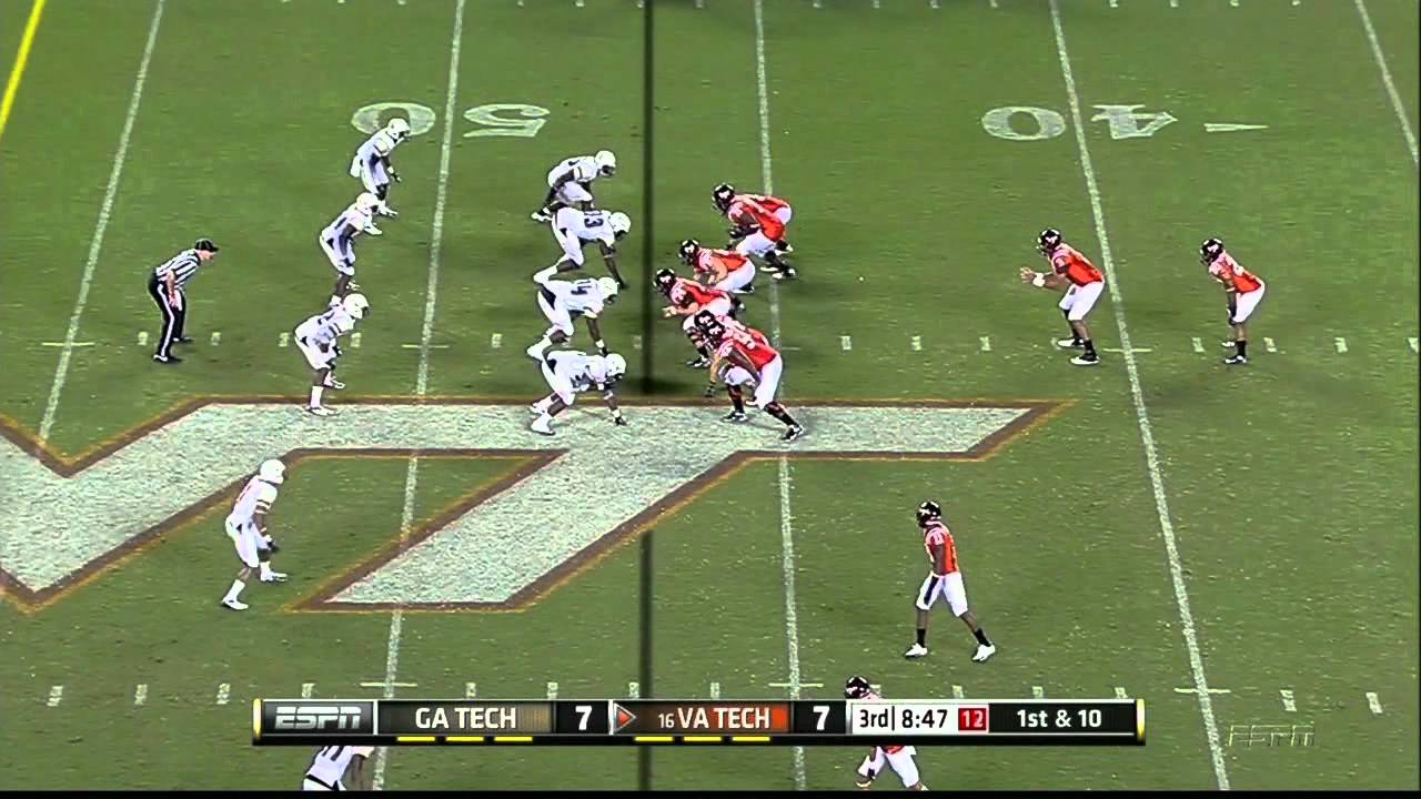 Rod Sweeting vs Virginia Tech 2012 - YouTube