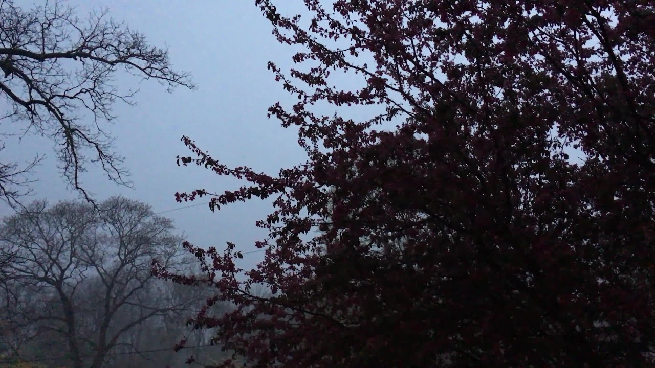 Severe Thunderstorm - Canfield, Ohio - YouTube