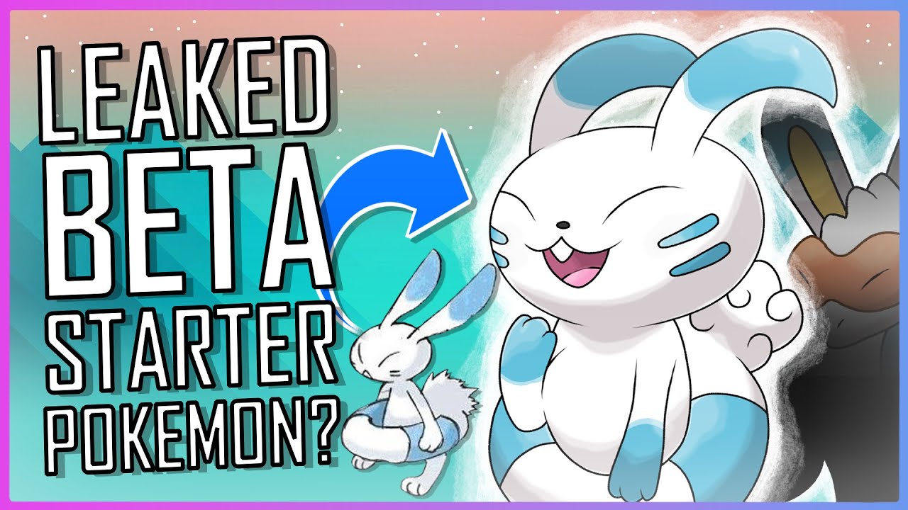 I remade Gen 3's LEAKED beta starter... - YouTube