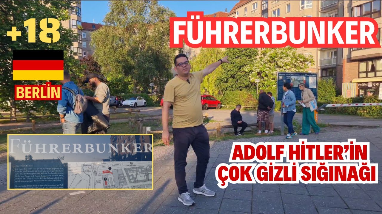 Führerbunker Berlin | Hitlerin Çok Gizli Sığınağı | Hitler Burada İnt ...