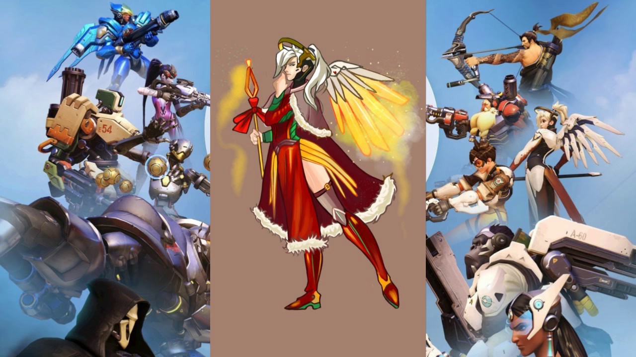 8 Amazing Fan-Made Overwatch Christmas Skins - YouTube