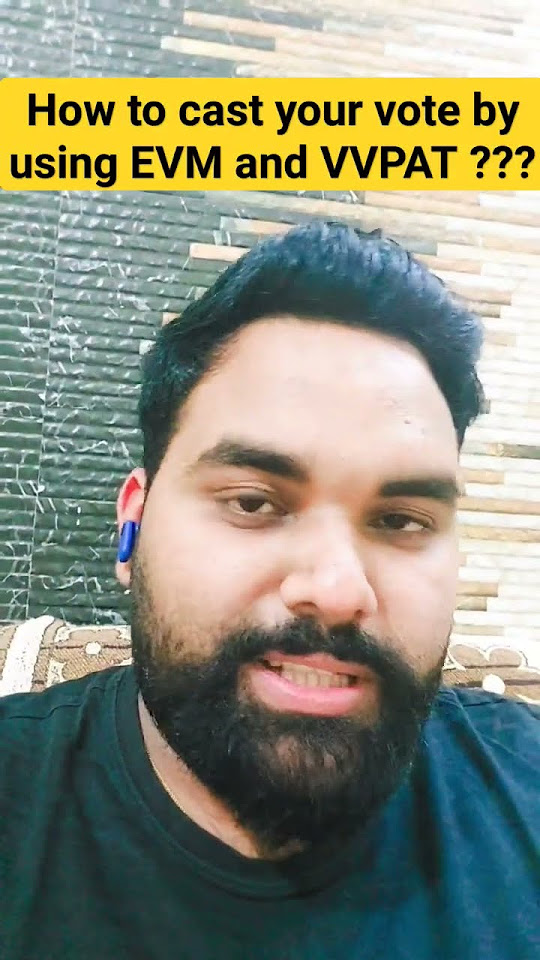 How to cast your vote by using EVM and VVPAT ??? #facts # ...