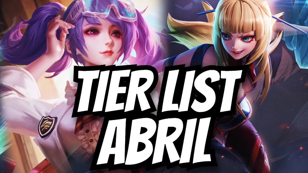 TIER LIST DE ABRIL 2023 ¡LOS MEJORES HÉROES DE AOV! | Arena of Valor ...