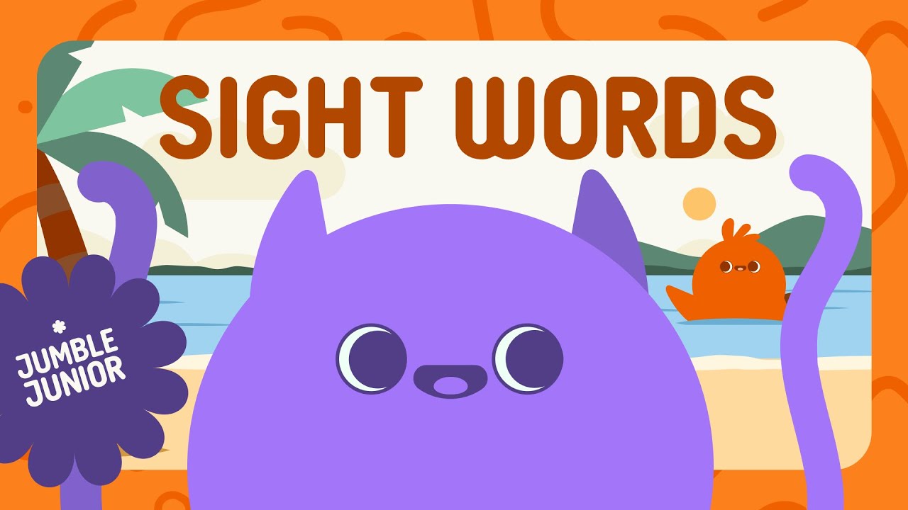 Let's Learn Some Sight Words! | Kids Learn to Read - Jumble Junior ...