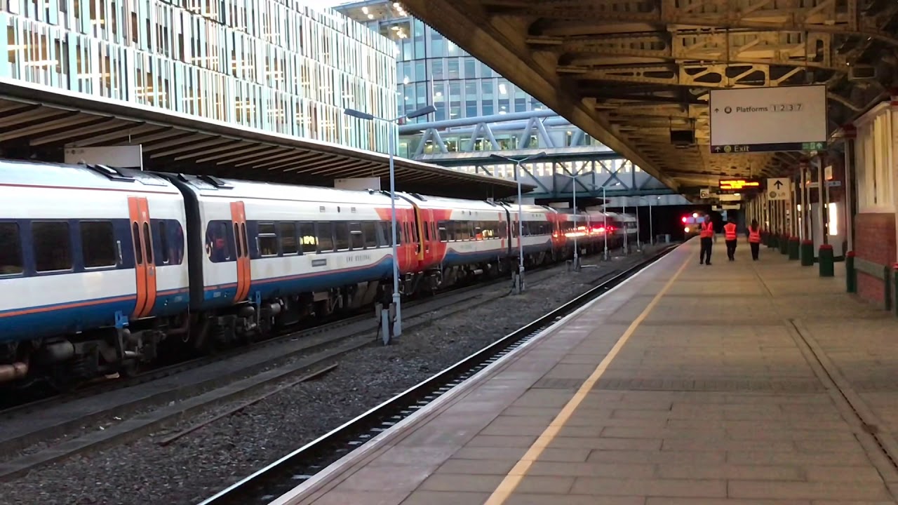 DB Class 66 66103 passes Nottingham with 6B02 Toton - Beeston South Jn ...