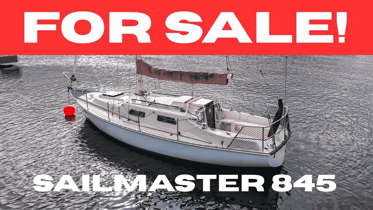 FOR SALE! Sailmaster 845 POCKET CRUISING YACHT "The Cape" - YouTube