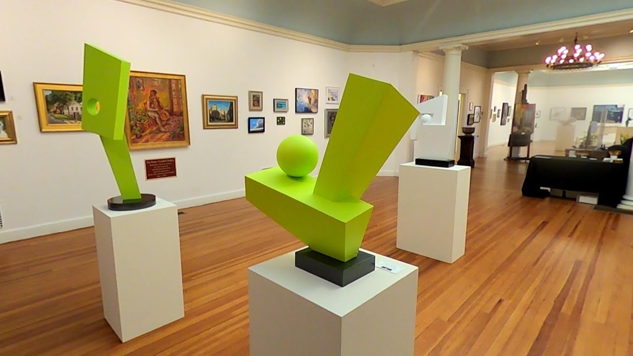 "Expanding Visions" virtual tour (Lyme Art Association) - YouTube