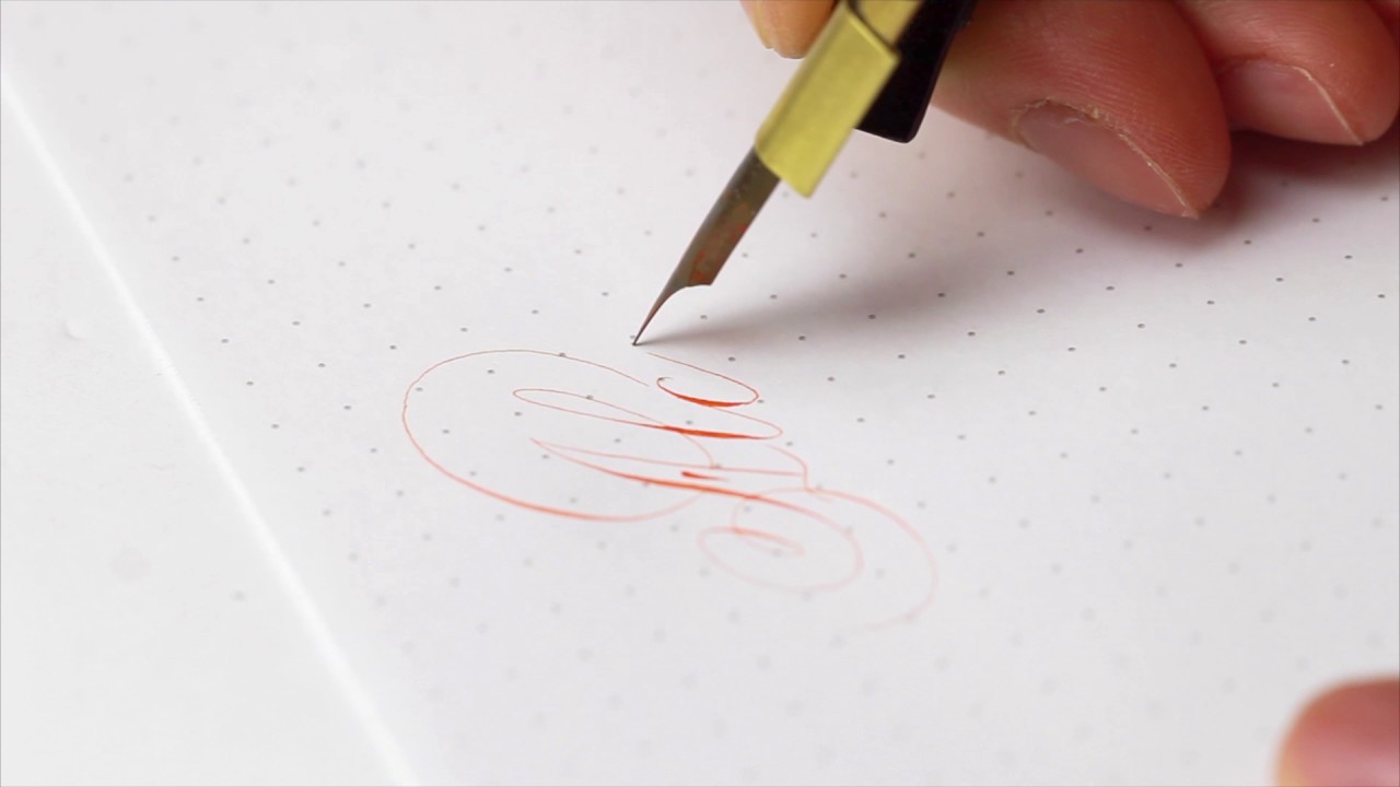 Writing "Alcott" in Flourished Engrosser's Script by Master Penman ...