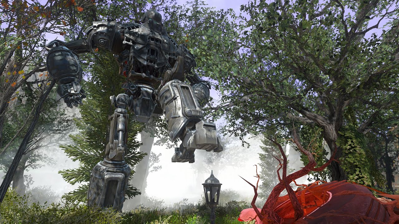 Fallout 4 Swan VS SWAN Vs Liberty Prime CHAOS - YouTube