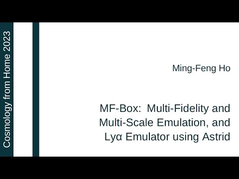 Ming-Feng Ho | MF-Box: Multi-Fidelity and Multi-Scale Emulation, and ...