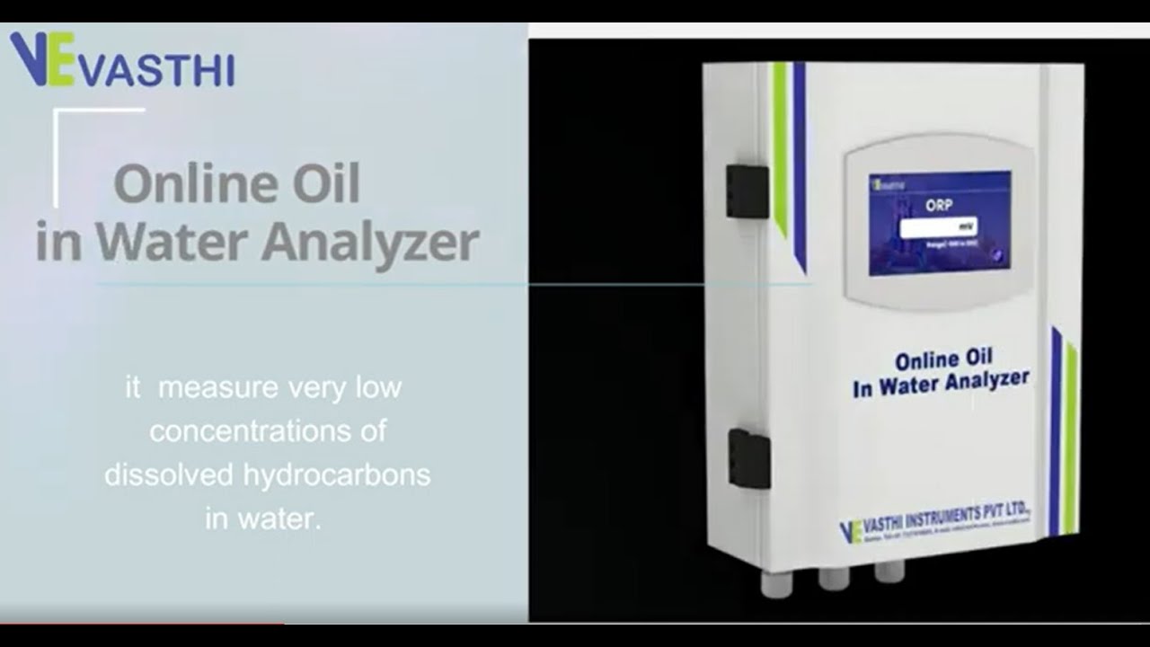 Online Oil in Water Analyzer-VASTHI INSTRUMENTS PVT.LTD - YouTube