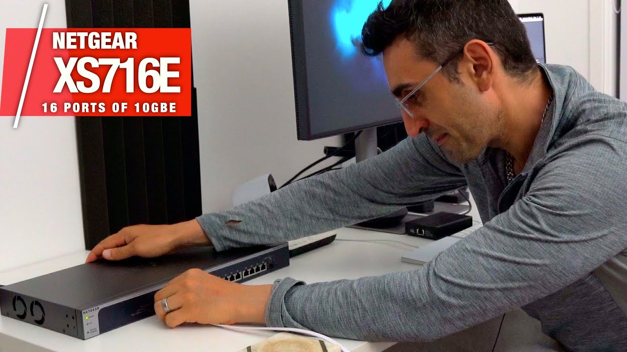 Netgear XS716E - 16 Port 10GBE Managed Switch REVIEW and ProSAFE Setup ...