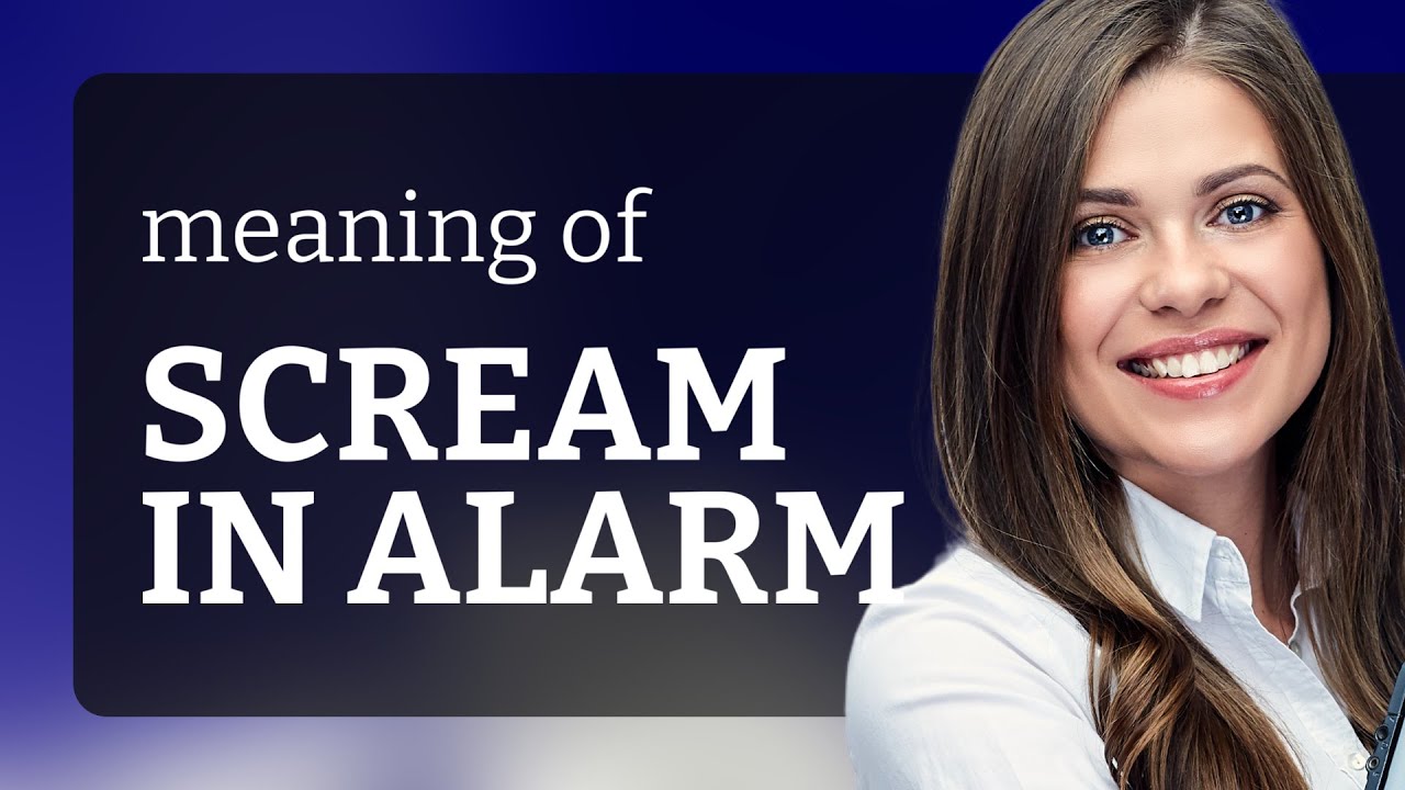 Understanding "Scream in Alarm" - YouTube