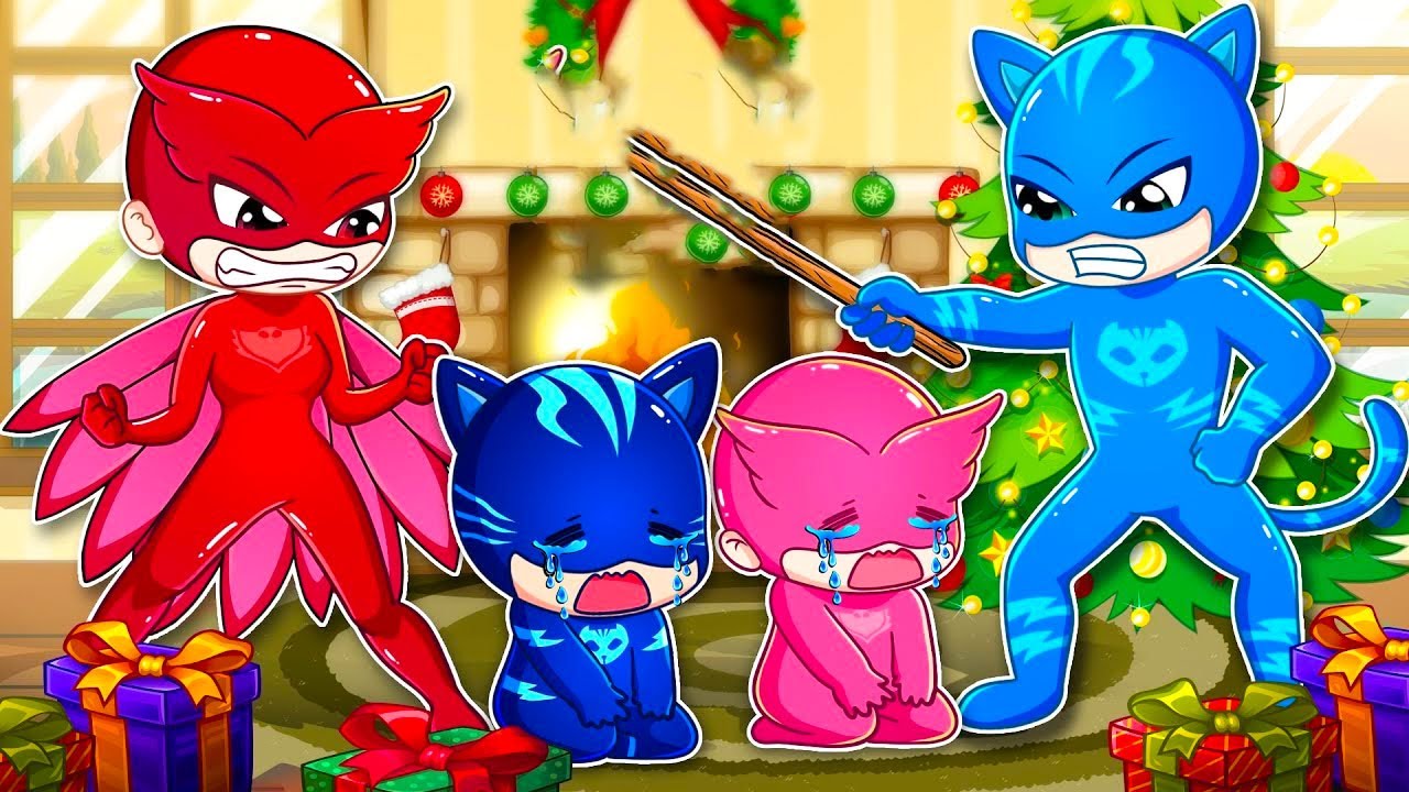 Catboy vs Owlette vs Gekko 😍 | Family Catboy vs Owlette - Pj Masks ...