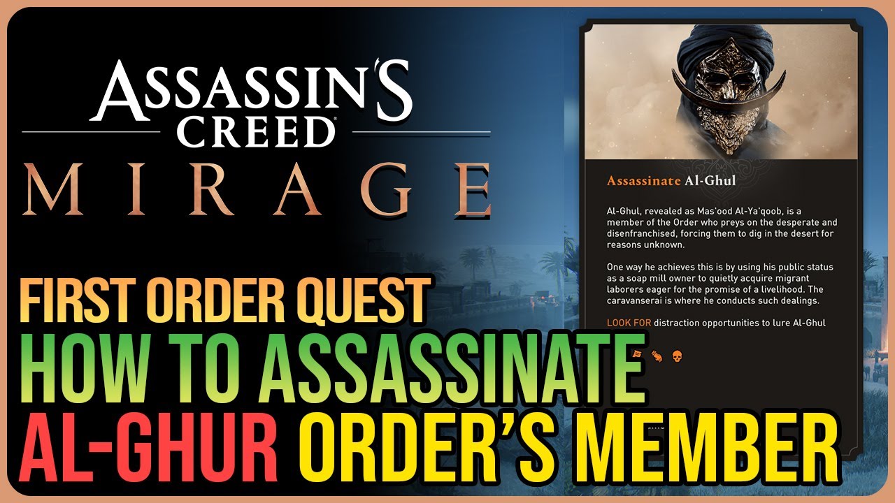 Assassinate Al-Ghul Assassin's Creed Mirage - YouTube