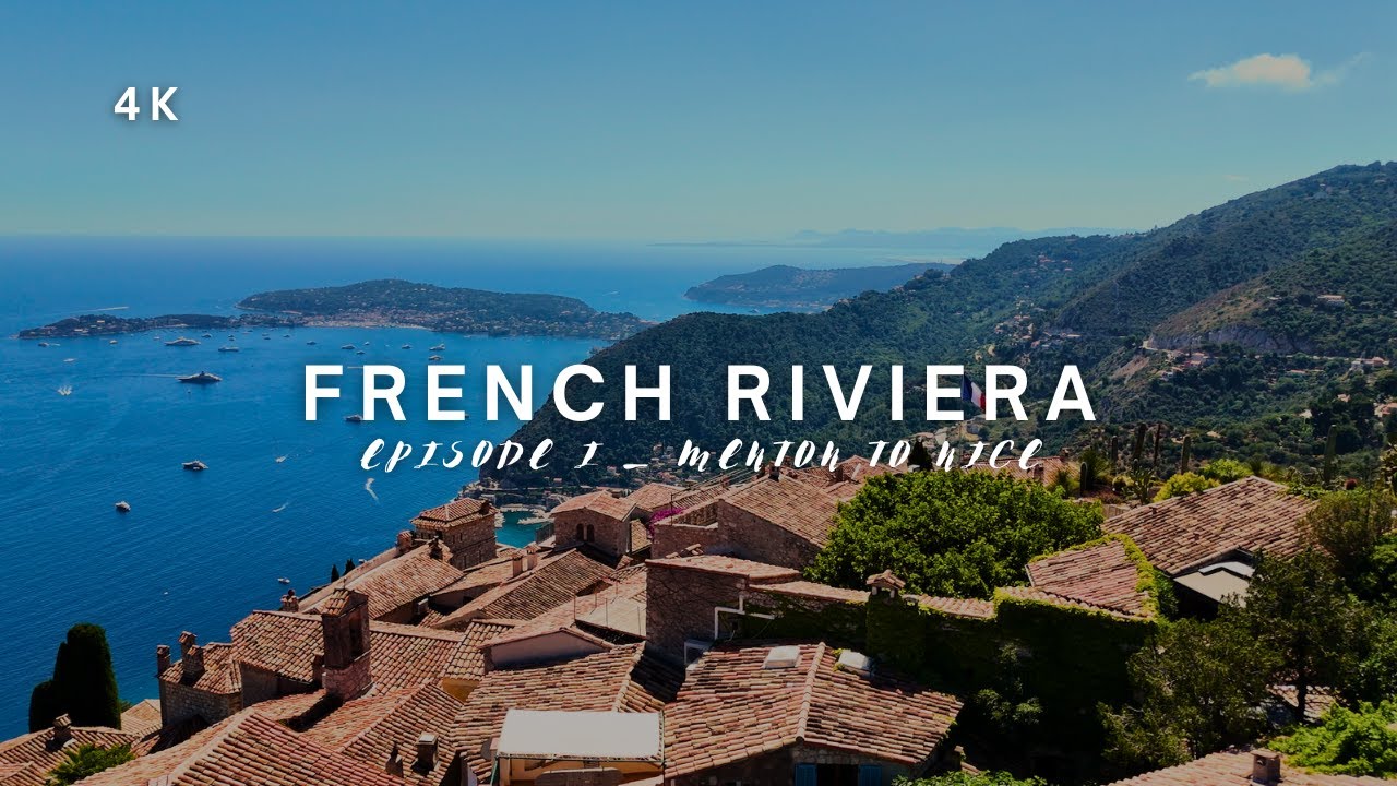 Exploring the French Riviera Coastline | 4K Cinematic Drone Video - EP1 ...