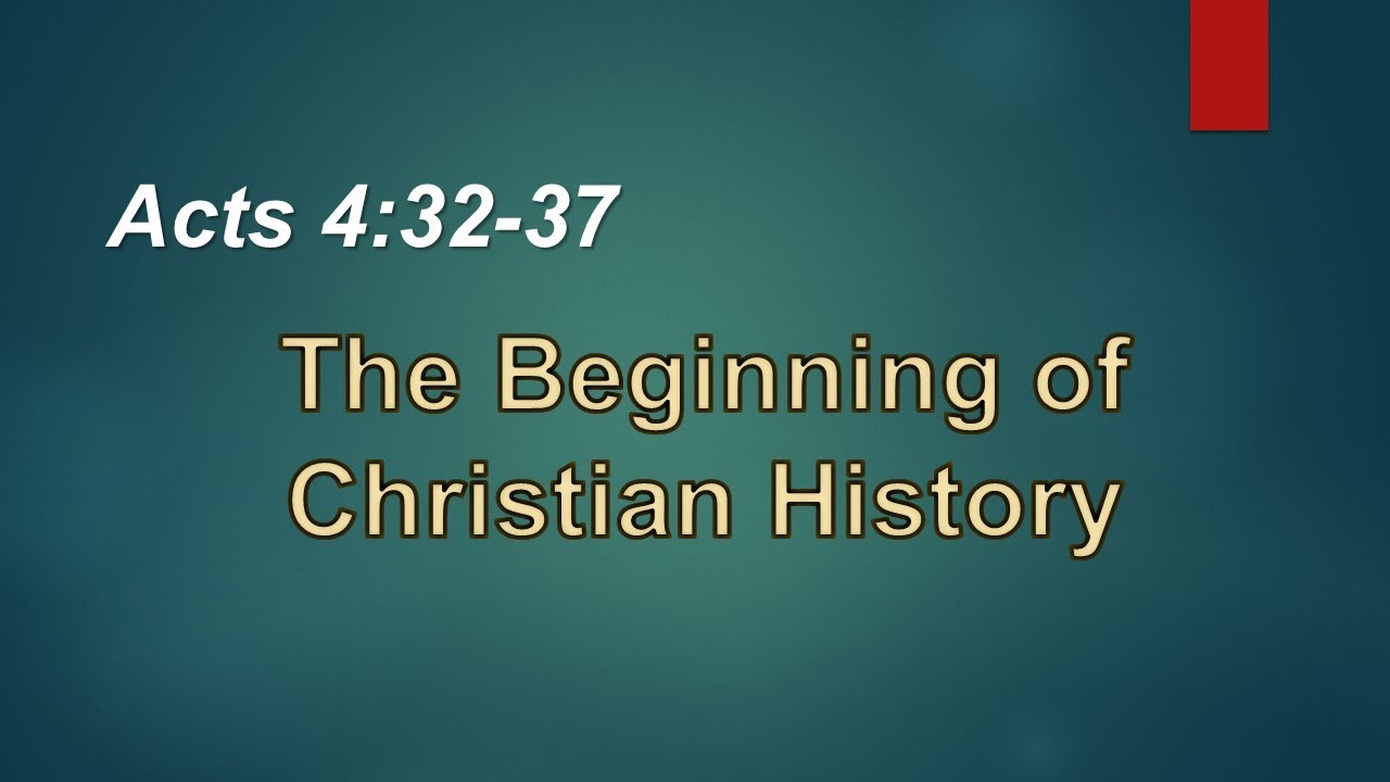 Christian History - A Refresher in the Book of Acts - YouTube