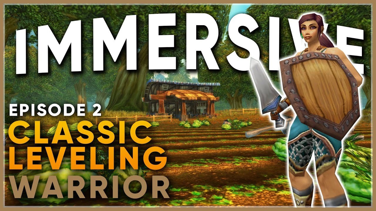 World of Warcraft Classic Era - Human Warrior - Relaxing Immersive ...