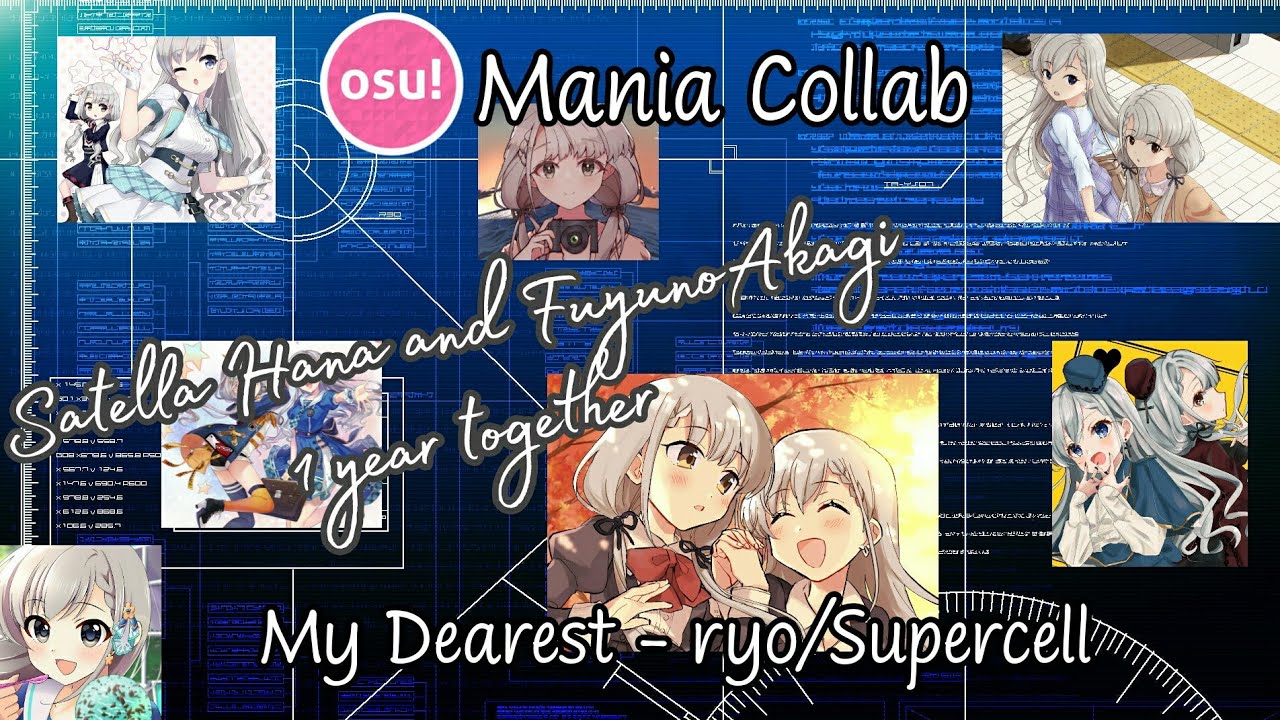 osu mania collab My Dearest - ryo/supercell - YouTube