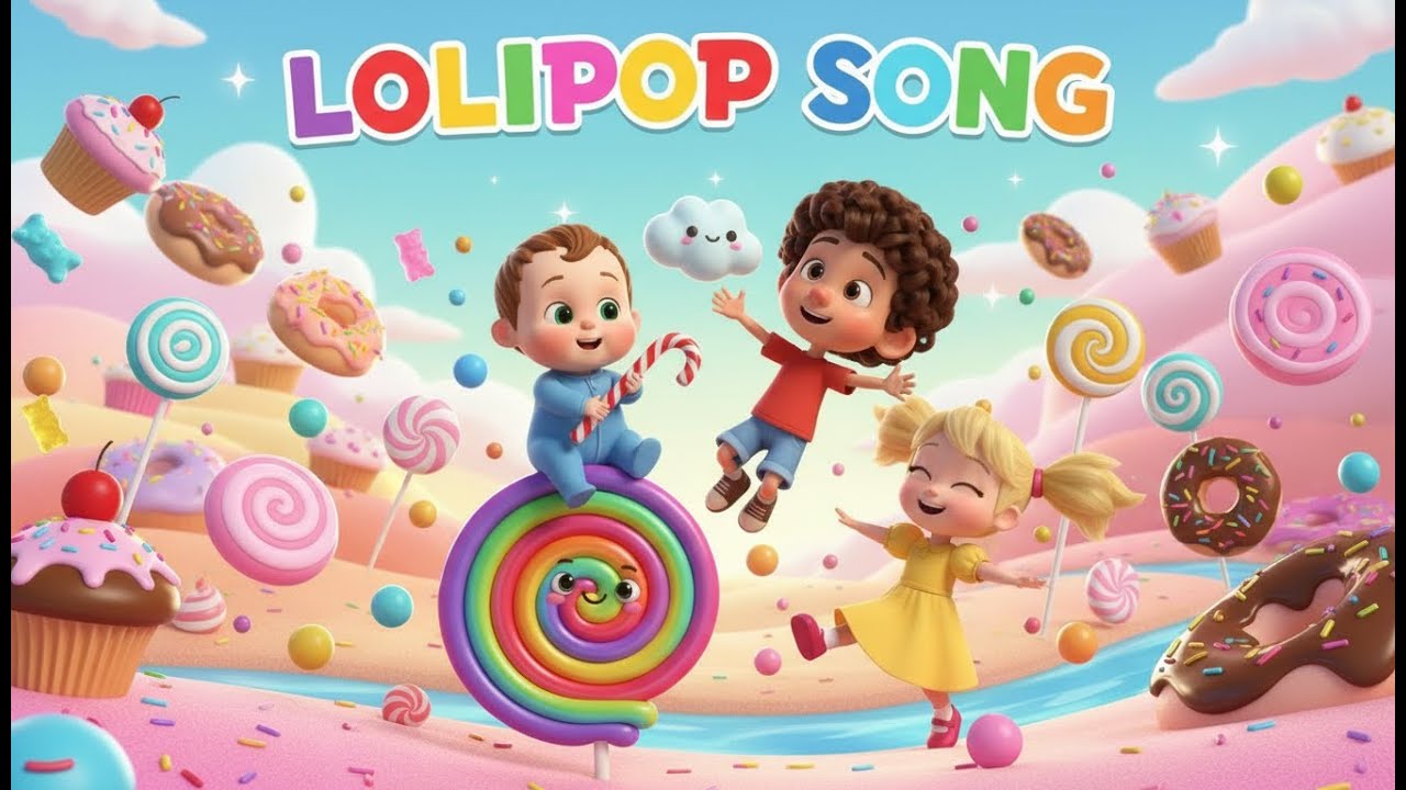 Sweet Lollipop Song 🍬 | Baby Songs & Children Rhymes - YouTube