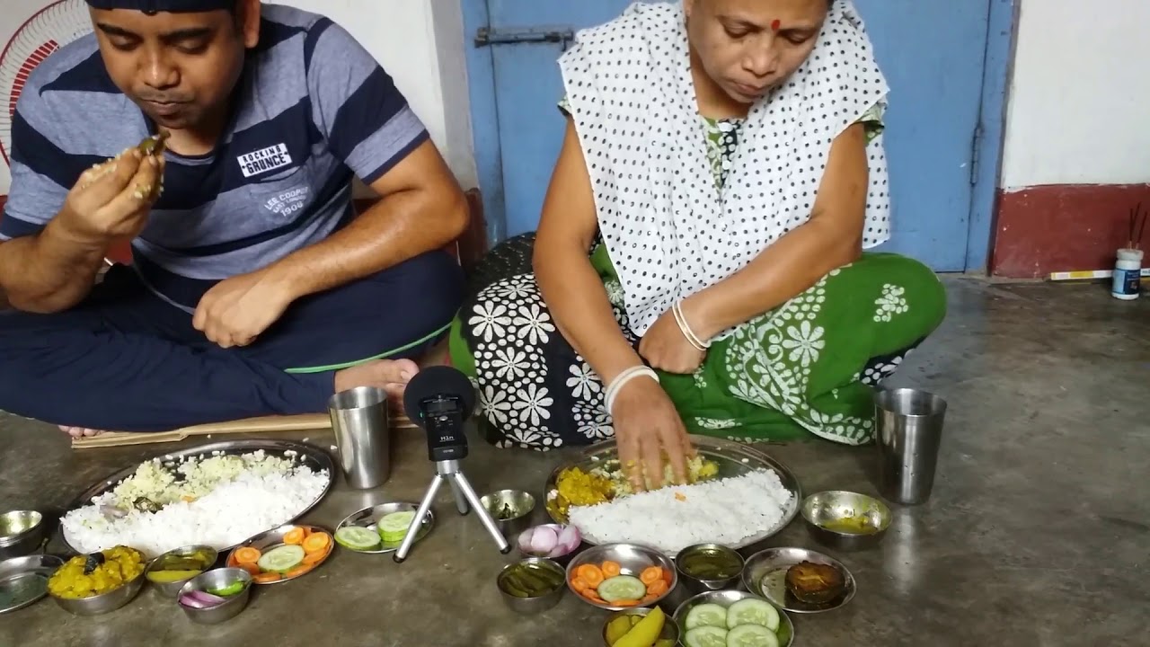 How We Villagers Eat at Home Delicious Food Mukbang - YouTube