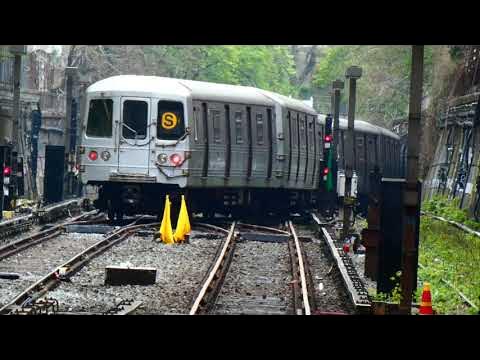 BMT Brighton Line: R46 & R68 (Q) Train Shuttle Ends & Begins @ Prospect Park - YouTube