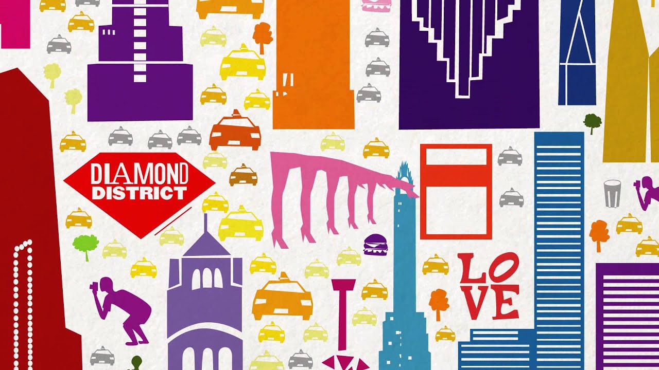 Iconic New York™ poster animation - YouTube