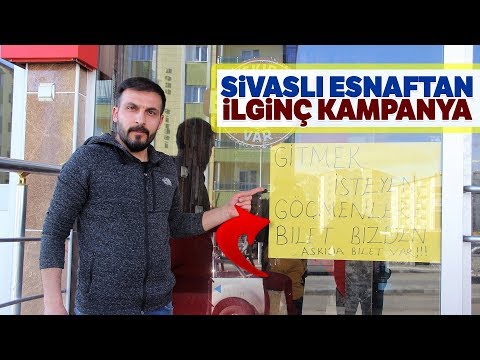Avrupa'ya Gitmek İsteyen Mülteciler İçin Askıda Bilet Kampanyası Başlattı