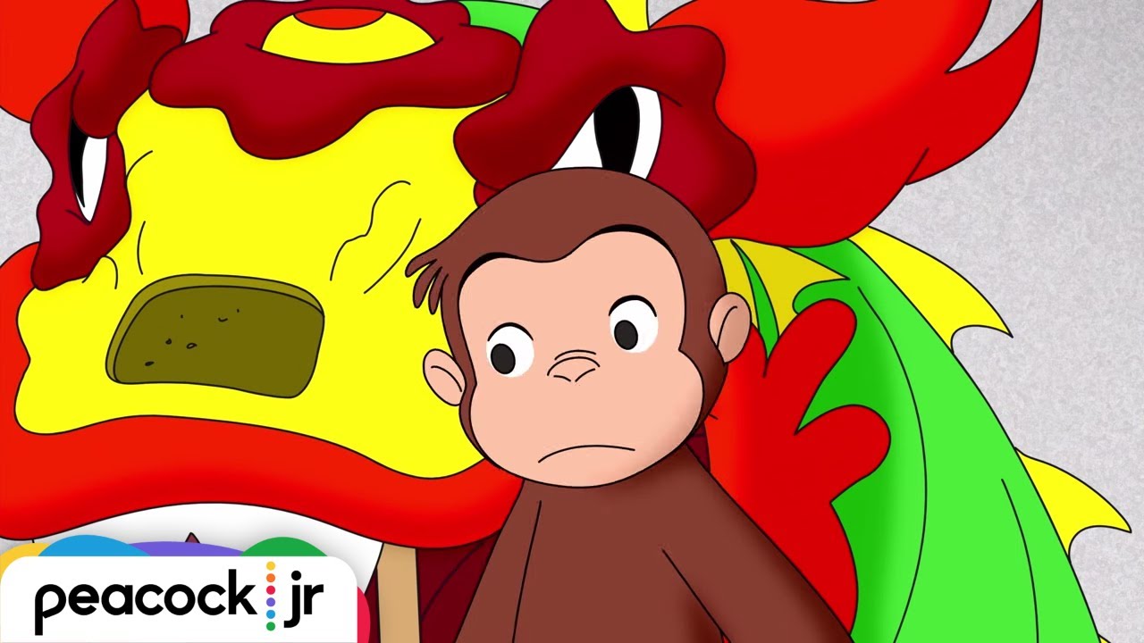 Happy Chinese New Year 🐵Curious George 🐵Compilation 🐵Kids Movies 🐵 ...