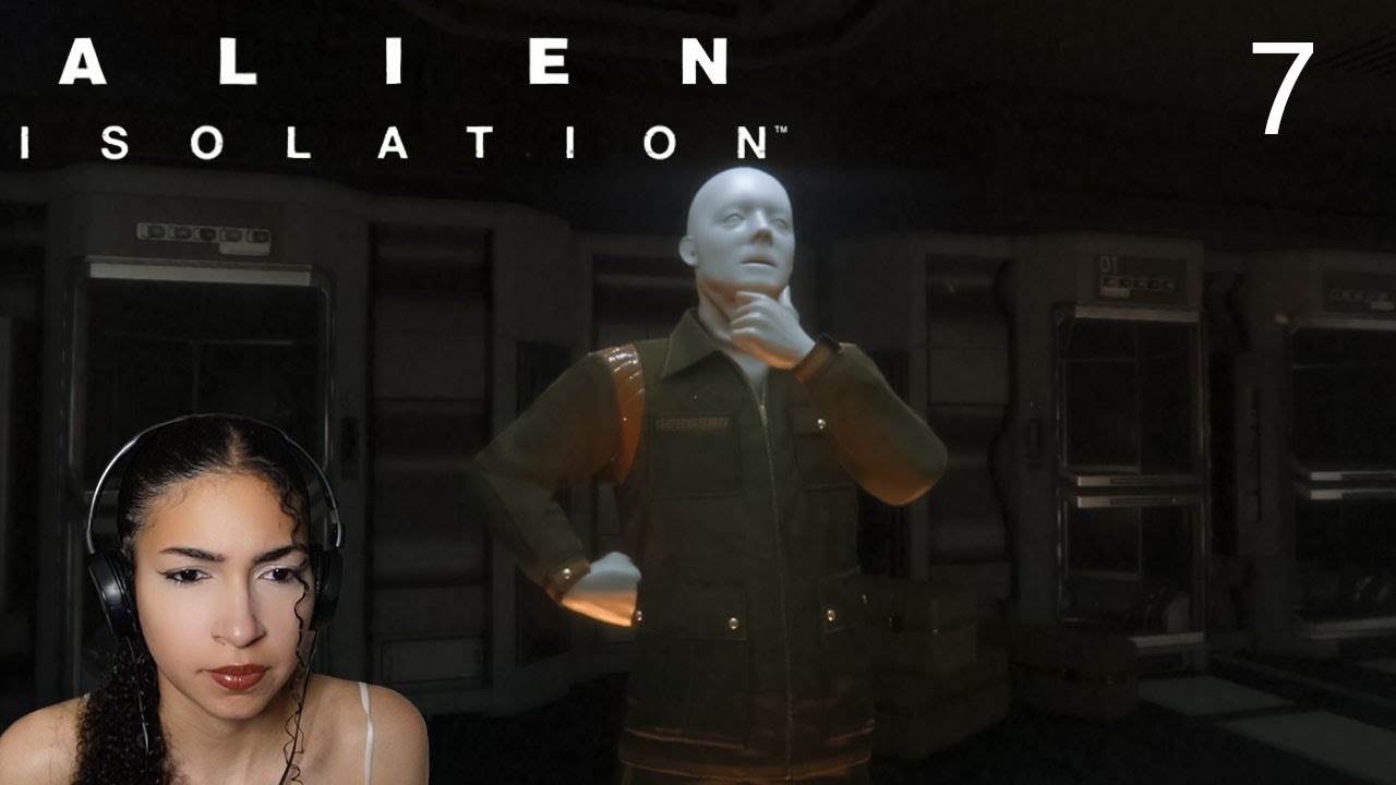 He Was Wondering How To Mess Me Up (he did)- Alien Isolation 7 - YouTube