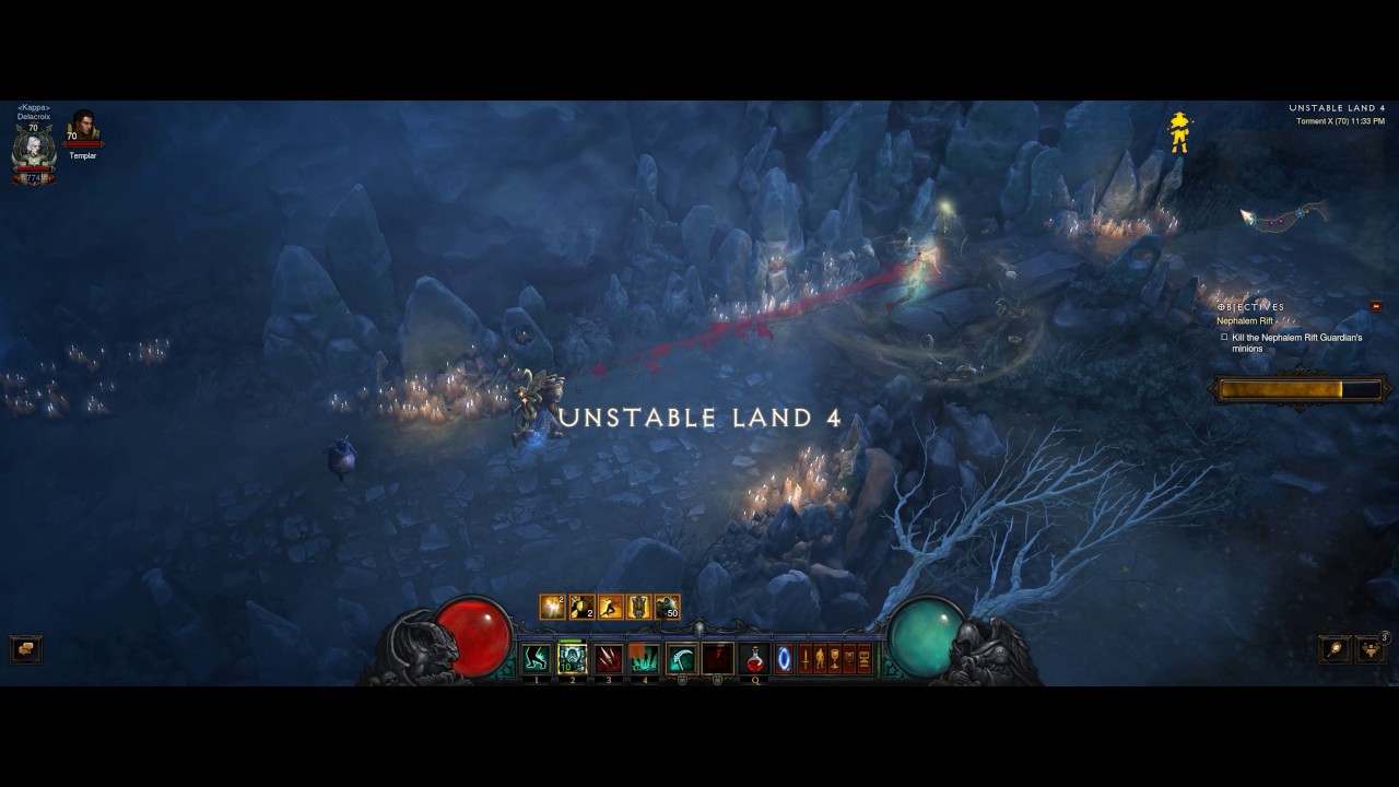 D3 Necromancer Solo Rift with Inarius Set/Bone Storm Build - YouTube