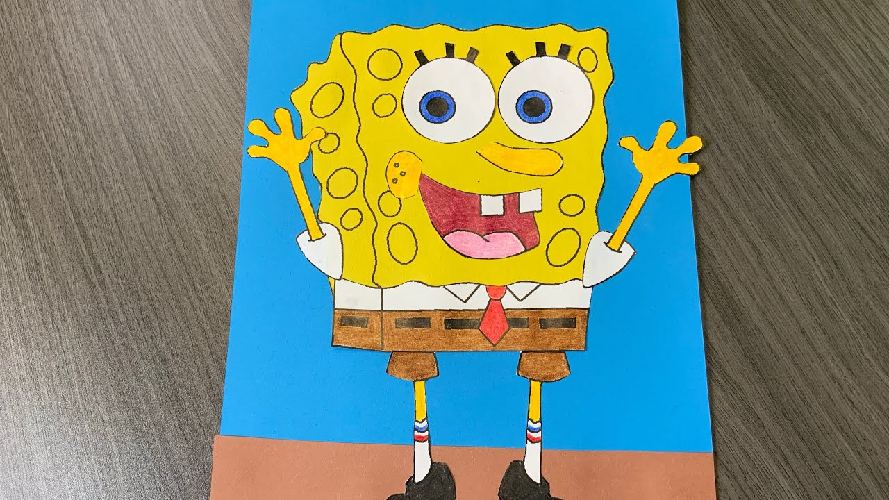 DT Crafts: SpongeBob Craft - YouTube