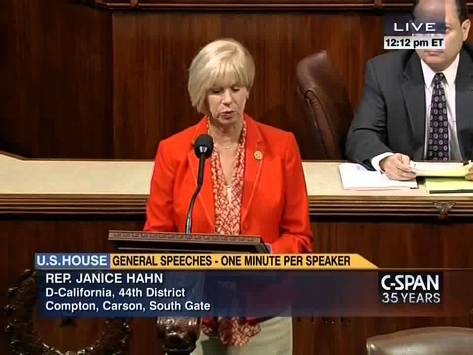 Congresswoman Hahn Calls for Increased Funding for Life-Saving ...