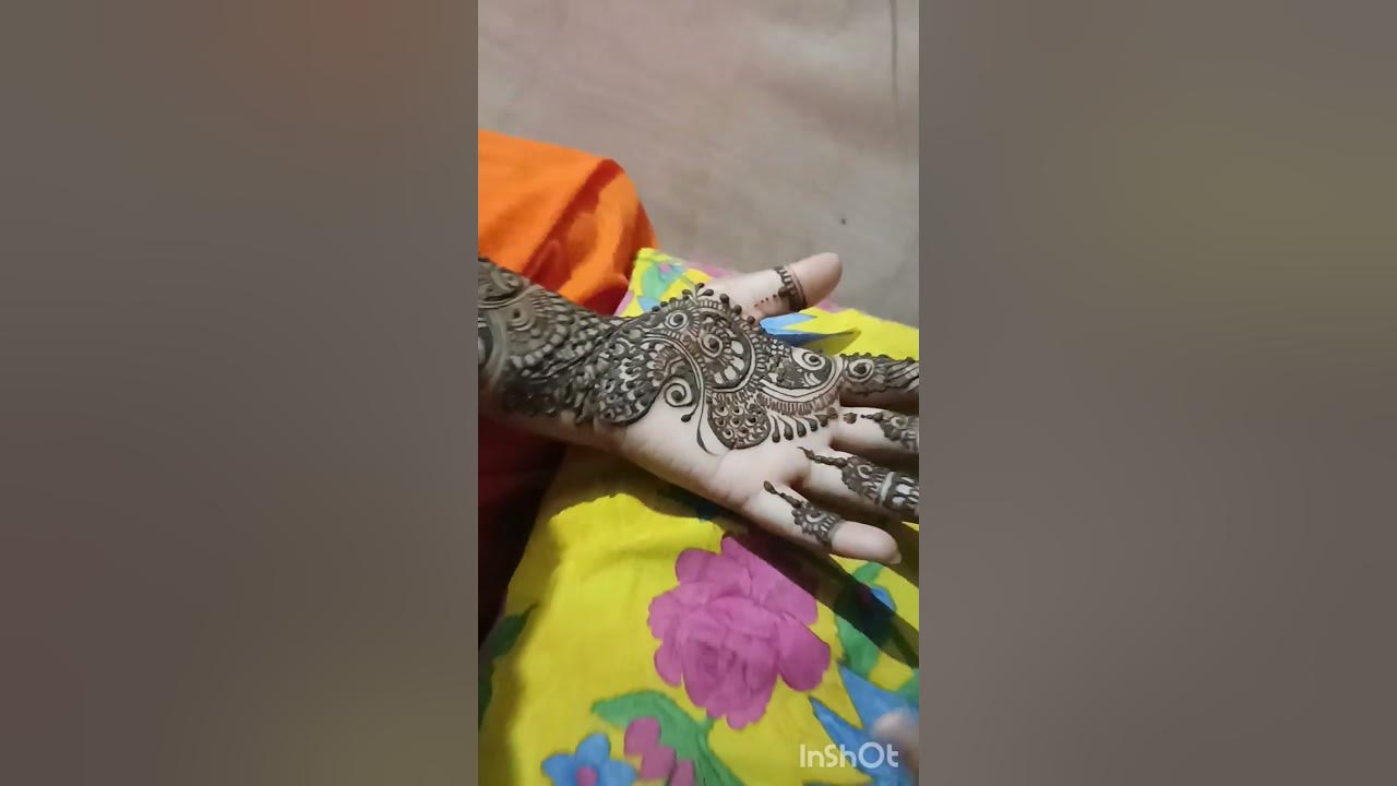 Zaroor song#youtudeshorts new mehndi design #like mehadiart 💕 #subscribe - YouTube