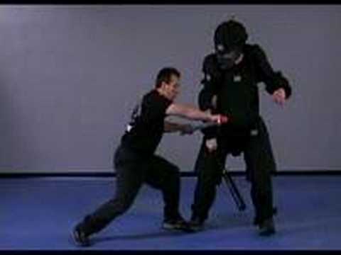 Stun, stagger and stop: cane defense demo. - YouTube