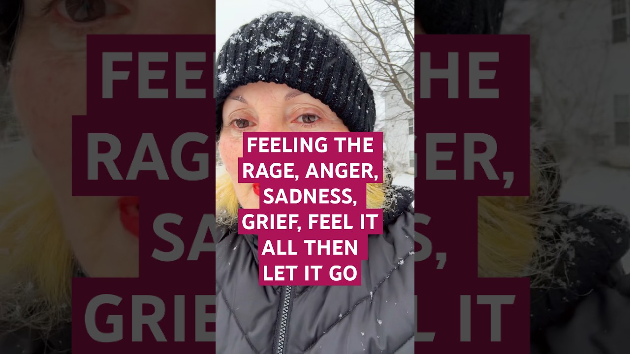 FEELING THE RAGE, ANGER, SADNESS, GRIEF, FEEL IT ALL THEN LET GO 💜 # ...