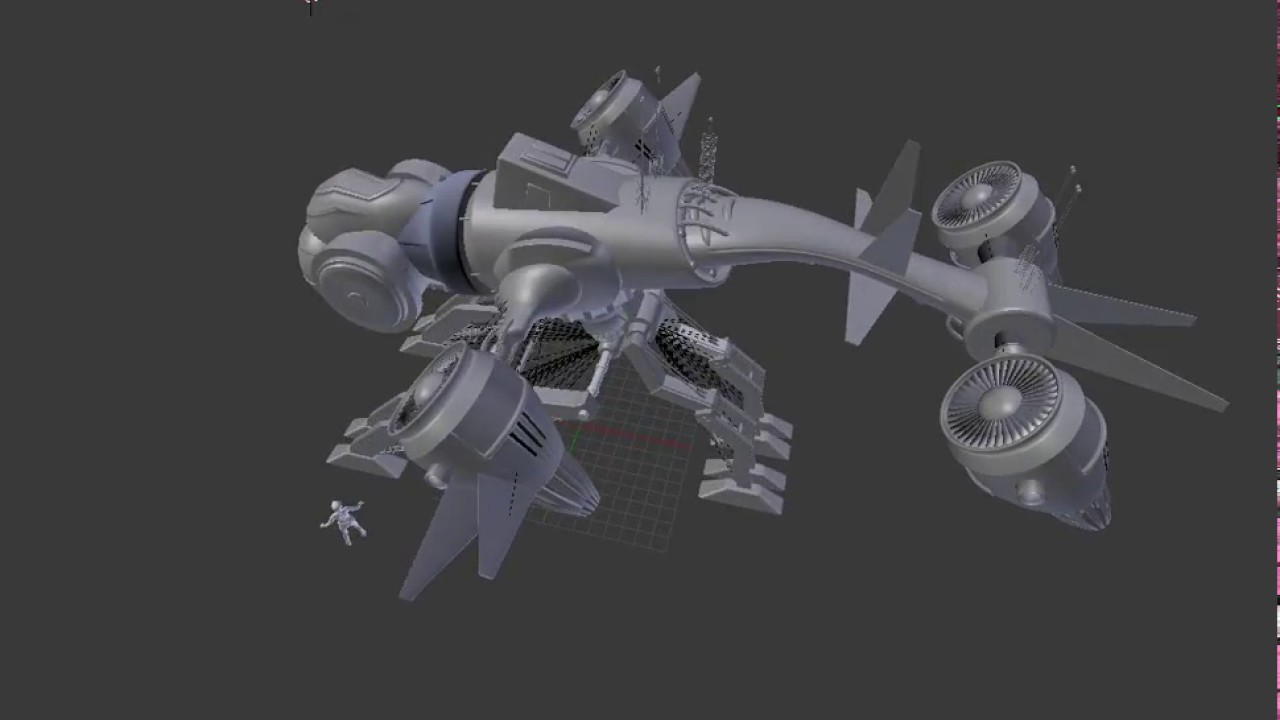 Animal Terminator 3d model made in blender - YouTube