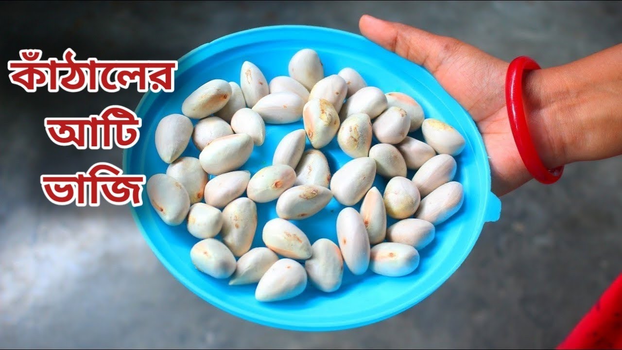 কাঁঠালের আটি ভাজি রেসিপি। Jackfruit seed fry recipe. গ্রাম্য ঐতিহ্যের ...