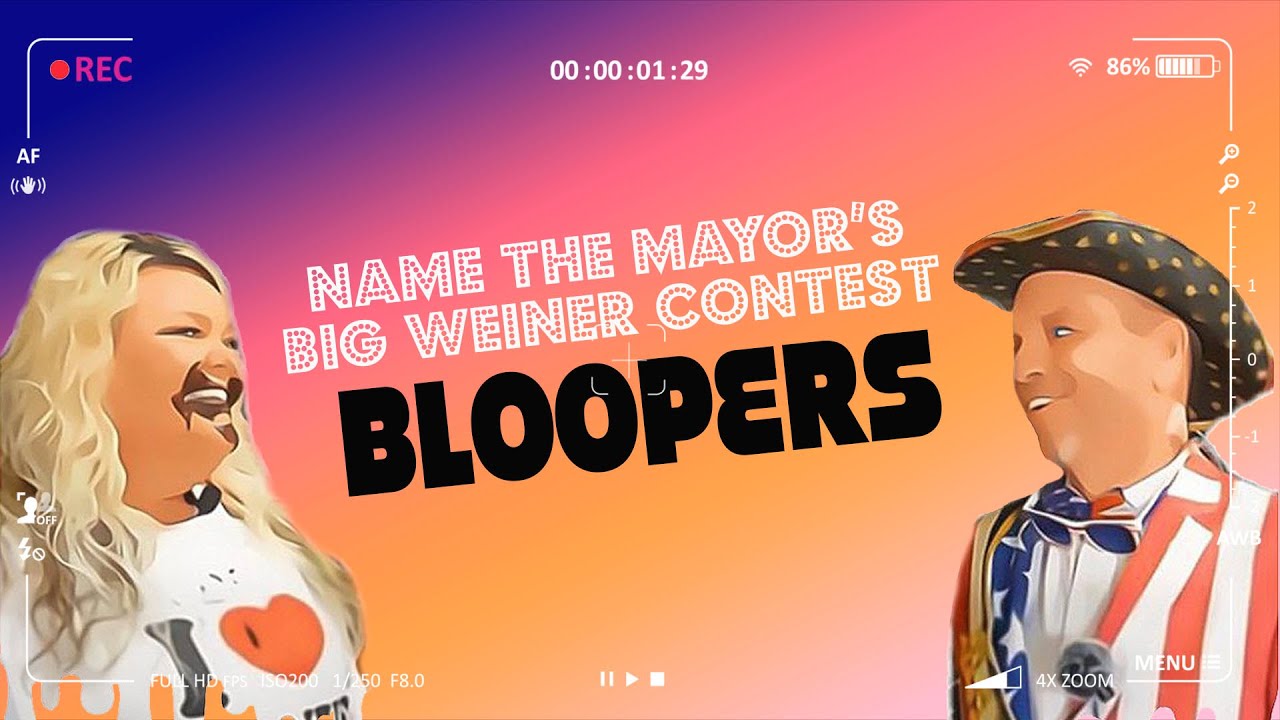 Blooper Reel | Name the Mayor's Big Weiner Contest on Route 66 - YouTube