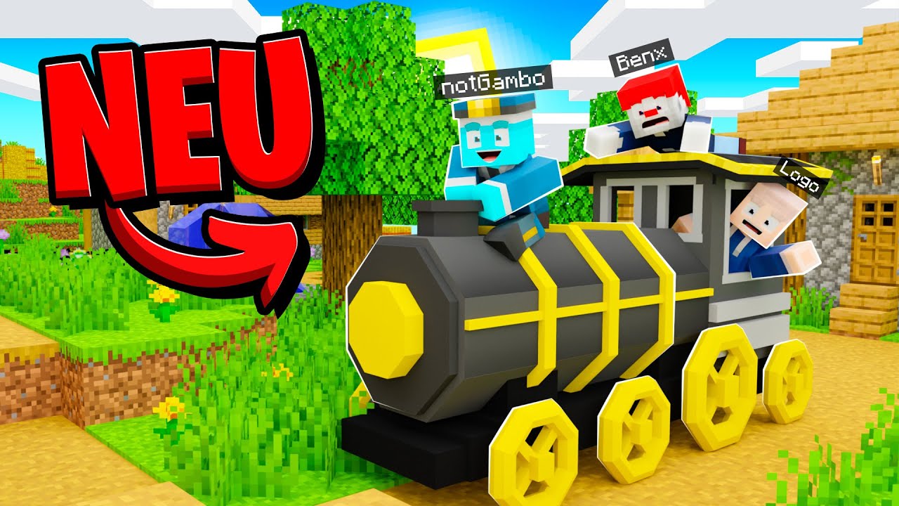 OFFICER GAMBO kommt auf den NEUEN MINECRAFT FREUNDE SERVER - YouTube