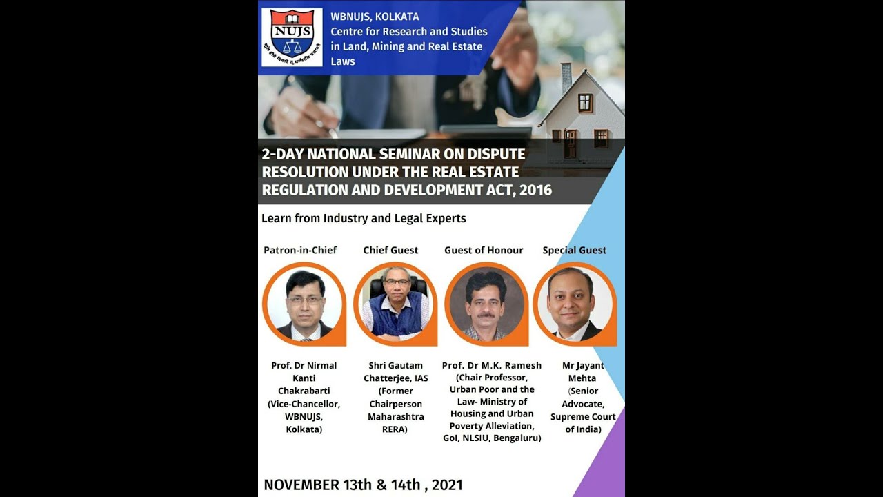 NATIONAL SEMINAR ON DISPUTE RESOLUTION UNDER THE REAL ESTATE REGULATION national-seminar-on-dispute-resolution-under-the-real-estate-regulation