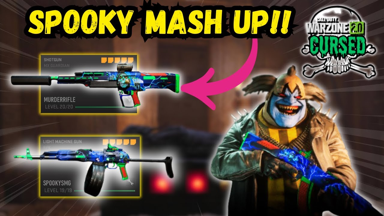 Warzone’s HAUNTED CURSED LOADOUT WEAPONS! (Mx Guardian + RPK Builds ...