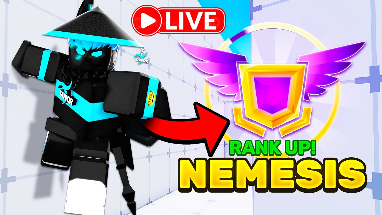 RIVALS RANKED GAMEPLAY LIVE! (Reaching nemesis rank) - YouTube