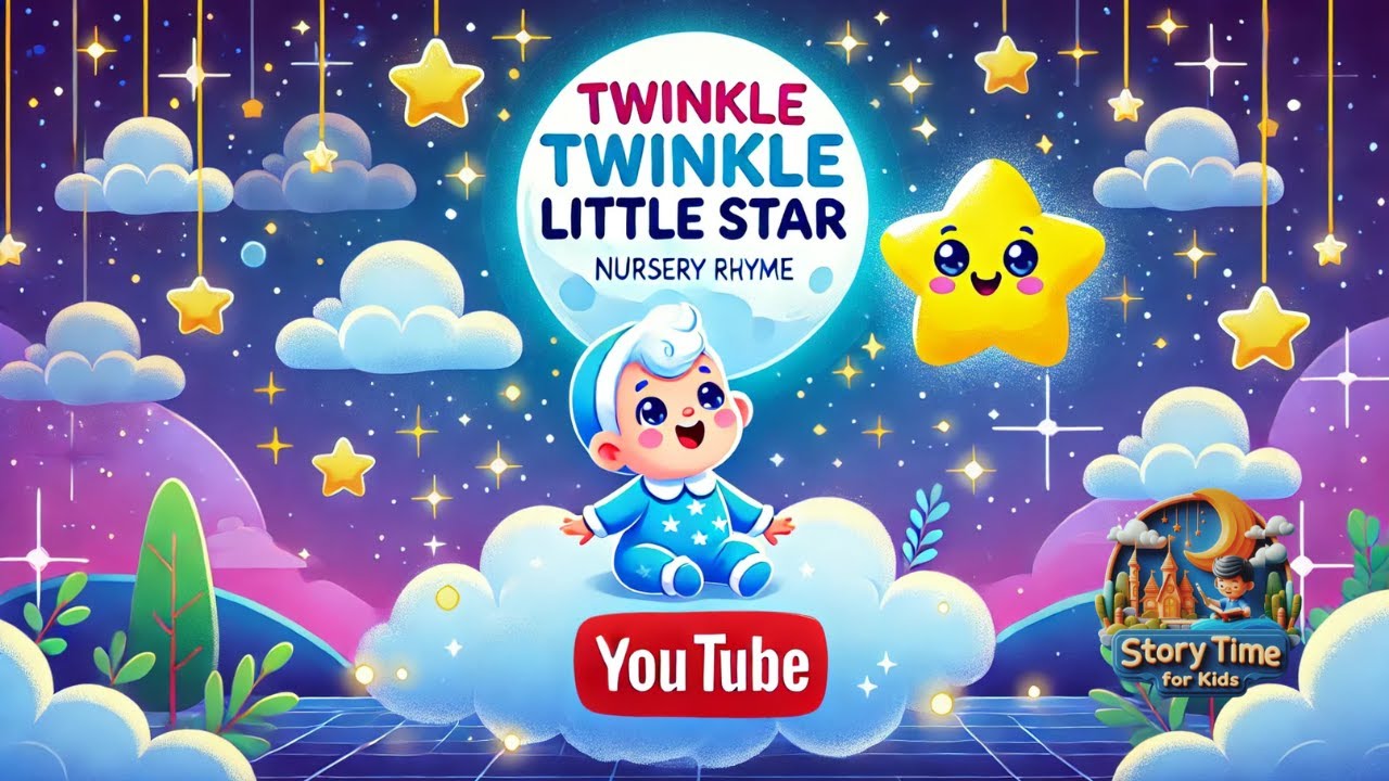 Twinkle Twinkle Little Star | Sing-Along Nursery Rhyme | Story Time for ...
