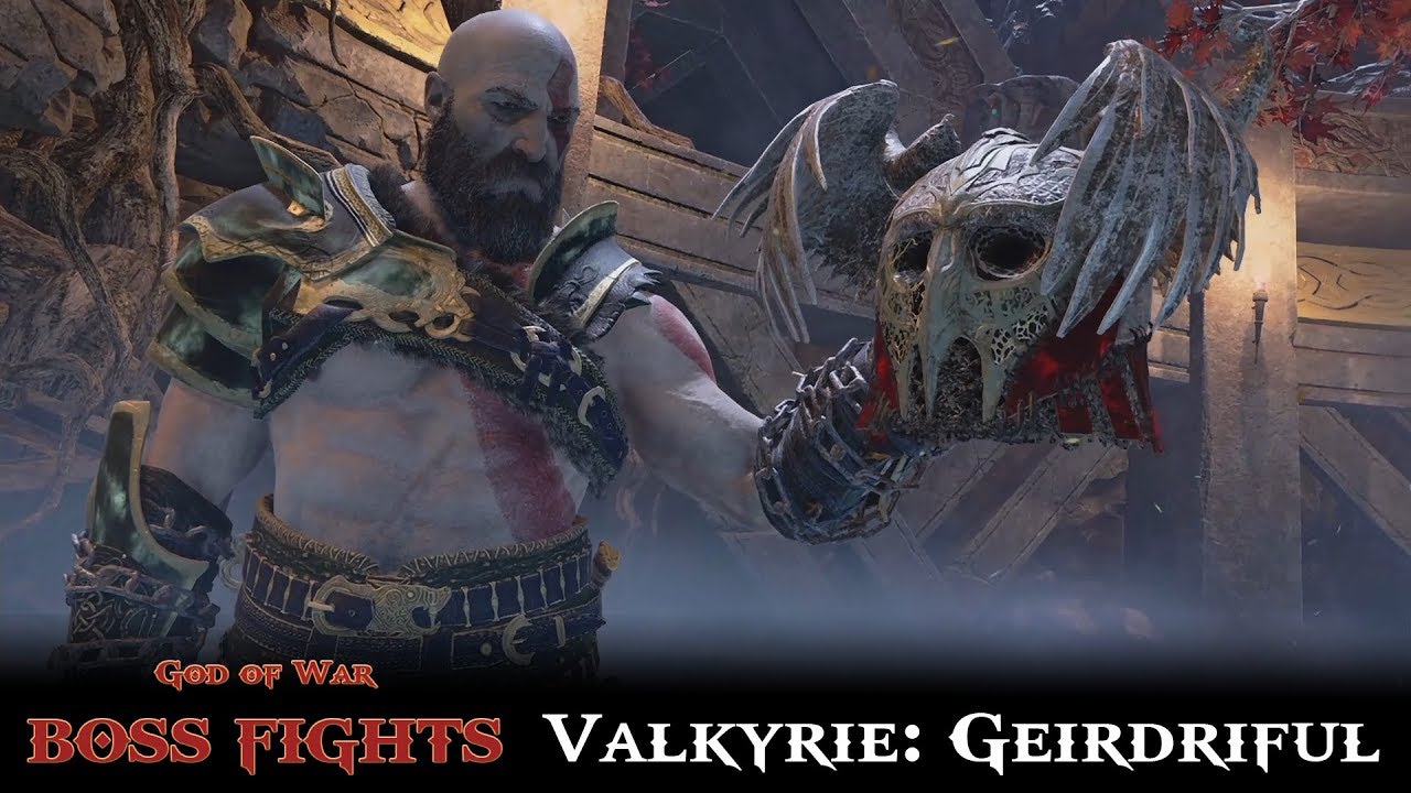 God of War (2018) - Valkyrie: Geirdriful - YouTube