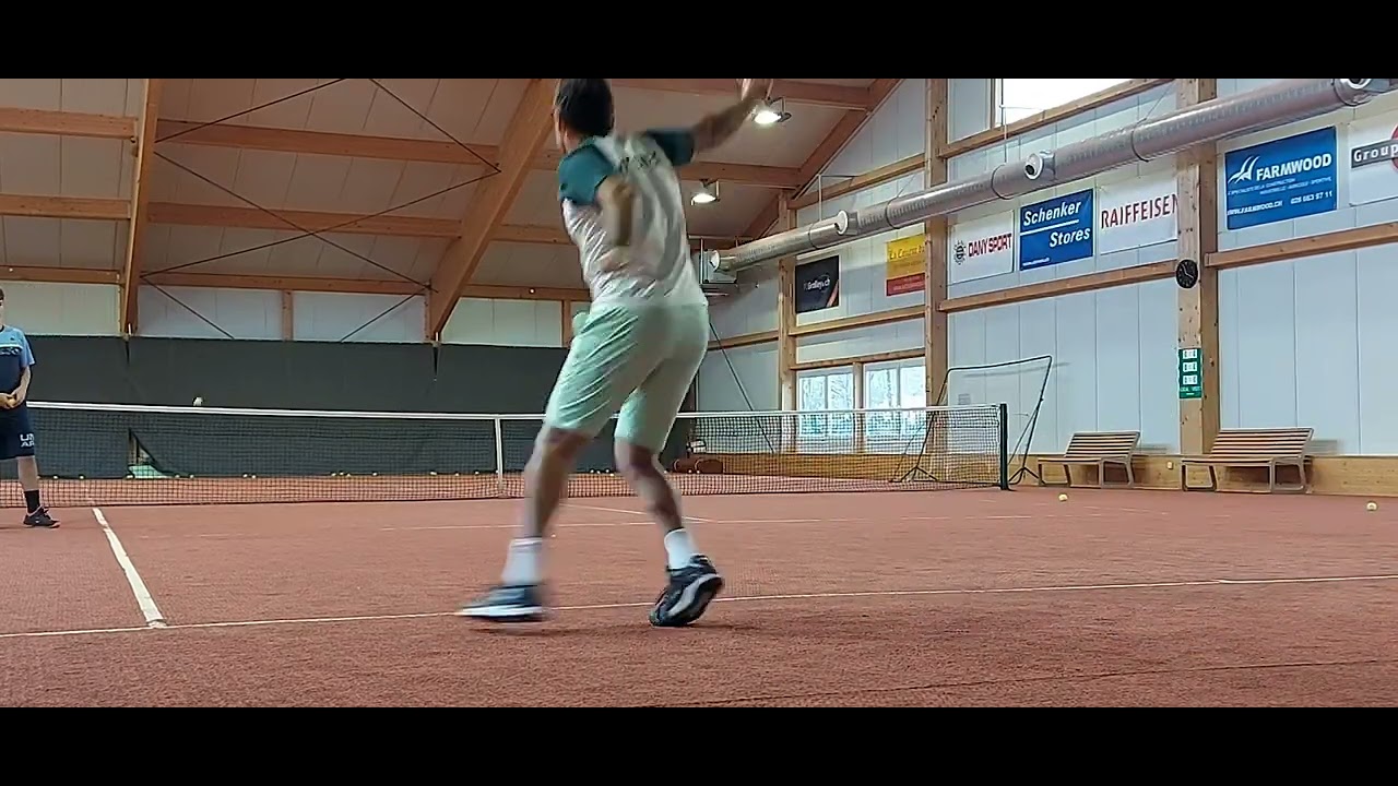 Backhand drill - YouTube